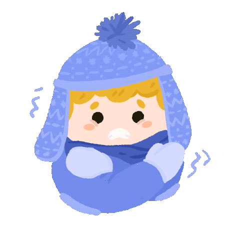 Freezing Cold Weather Sticker for iOS & Android | GIPHY