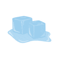 Ice Cube Melting Gif