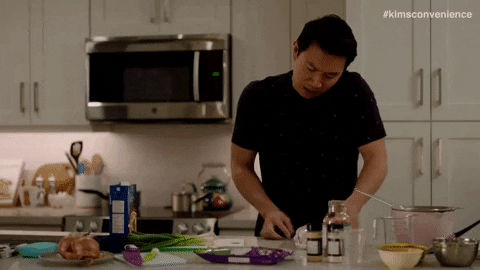 Confused Food Drink GIF by Kim's Convenience - Find & Share on GIPHY