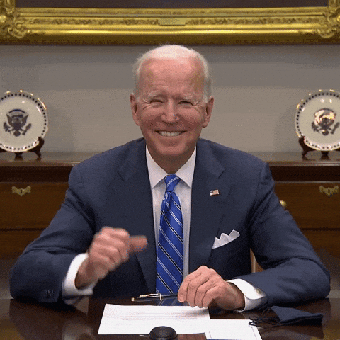 Happy Joe Biden GIF by The Democrats - Find & Share on GIPHY