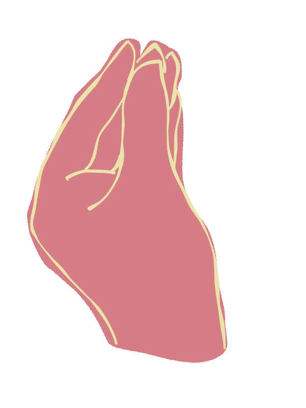 Hand Love Sticker by Papermark for iOS & Android | GIPHY