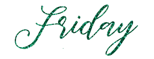 Friday Glitter Sticker by Graphically4u for iOS & Android | GIPHY