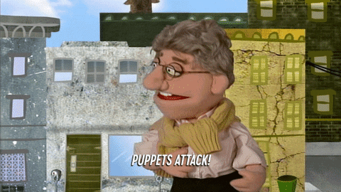 Puppets Attack GIFs - Get the best GIF on GIPHY