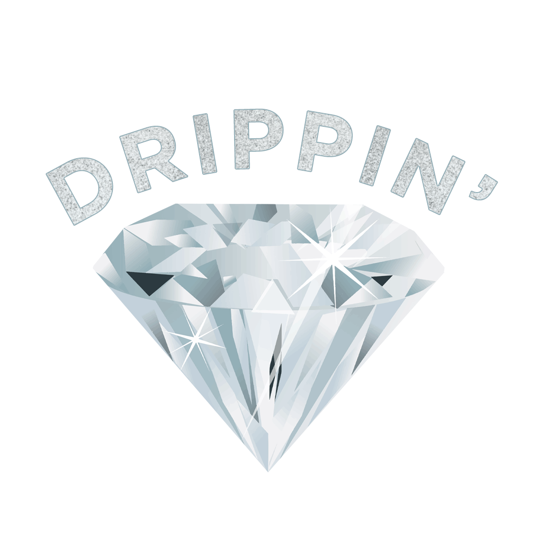 Drip Drip Diamond Sticker by Public Desire for iOS & Android | GIPHY