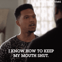 Keep Your Mouth Shut Gif