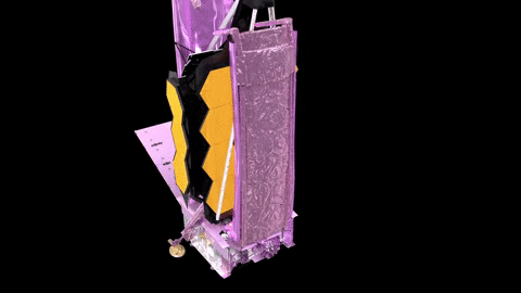 Deploying the James Webb Space Telescope by NASA | GIPHY