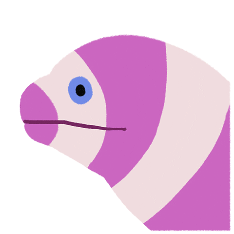 Moray Eel What Sticker by pikaole for iOS & Android | GIPHY