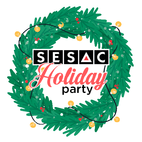 Party Christmas Sticker by SESAC for iOS & Android | GIPHY