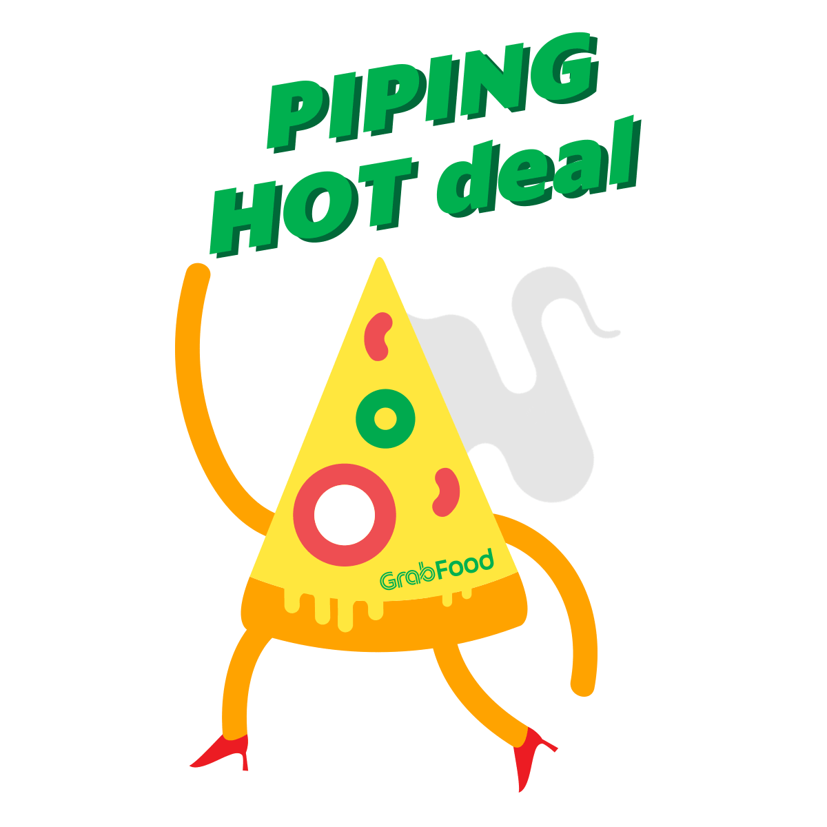 Food Grab Sticker by GrabFoodMY for iOS & Android | GIPHY