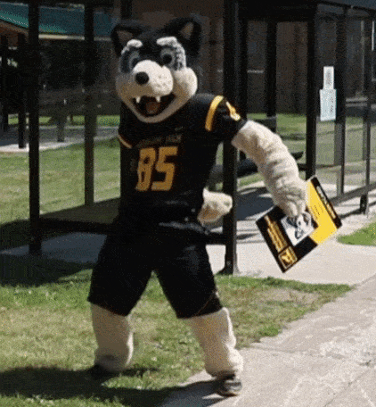 Mascot Dancing GIF by Michigan Tech - Find & Share on GIPHY