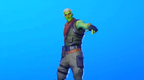 fortnite, emotion, reaction gif, downvote, thumbs down, dislike, epic ...