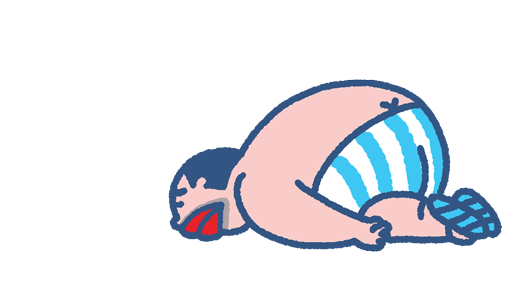 Sad Crawling Sticker by SOWINGHONG for iOS & Android | GIPHY