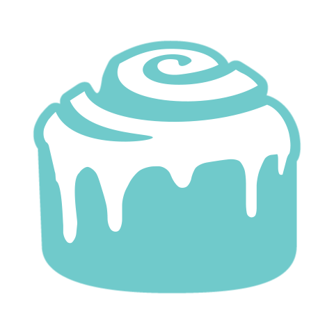 Dripping Cinnamon Roll Sticker by Cinnabon for iOS & Android | GIPHY