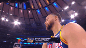 Steph Curry Breaks the NBA Three-Point Scoring Record! by Sports GIFs ...