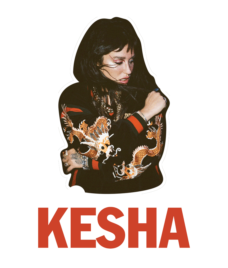 High Road Tour Sticker by Kesha for iOS & Android | GIPHY