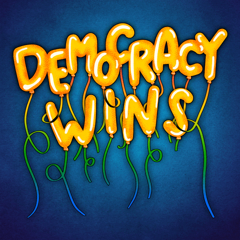 Democracy Win GIFs - Get the best GIF on GIPHY