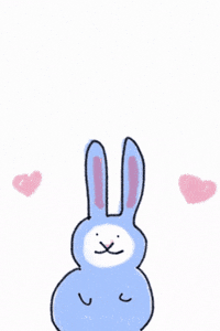 Bunny Hopping Animated Gif