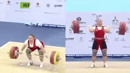 Power Clean Gif
