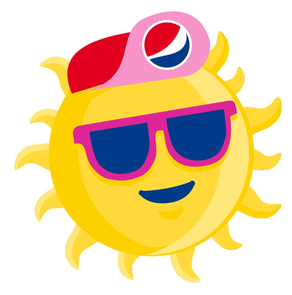 Summer Sun Sticker by Pepsi #Summergram for iOS & Android | GIPHY