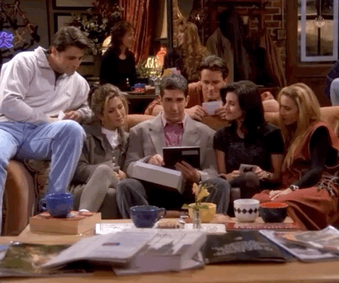 Season 1 Friends GIF - Find & Share on GIPHY