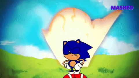 Happy Sonic The Hedgehog GIF by Mashed - Find & Share on GIPHY
