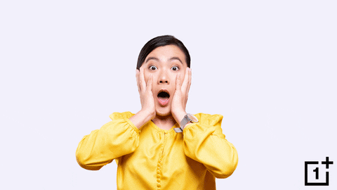 Shocked Running Out GIF by OnePlus - Find & Share on GIPHY