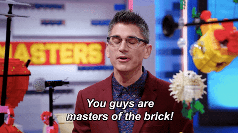 Brickmasters GIF by LEGO Masters - Find & Share on GIPHY