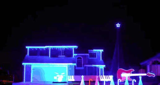 Crazy Christmas Lights GIFs - Get the best GIF on GIPHY