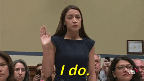I Do Alexandria Ocasio Cortez GIF - Find & Share on GIPHY