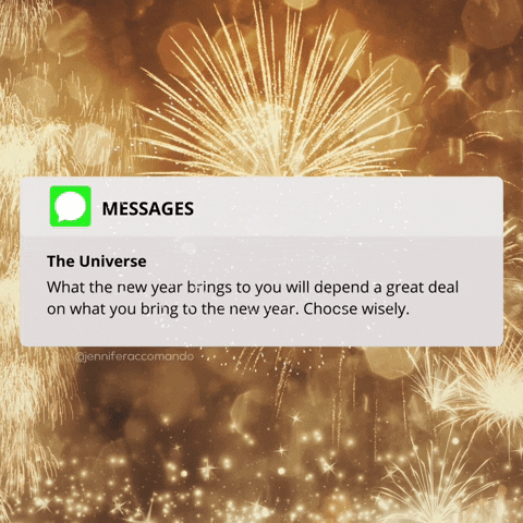 New Year Goals GIF by Jennifer Accomando - Find & Share on GIPHY