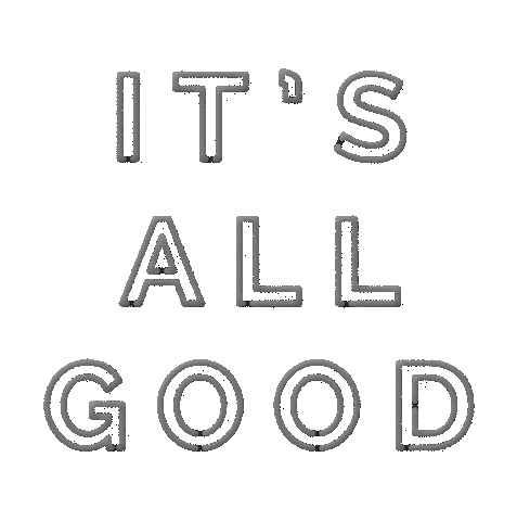 Its All Good Sticker by Midtown Yoga for iOS & Android | GIPHY