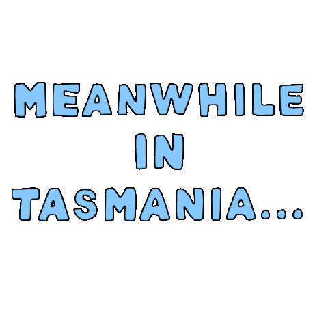 Daydreaming Aleishaearp Sticker by Tasmania for iOS & Android | GIPHY