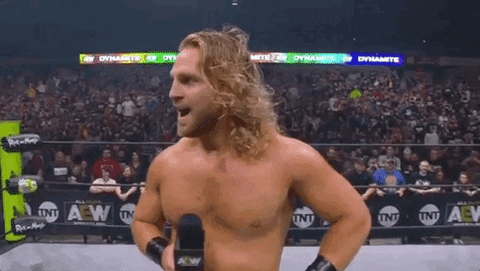 Hangman Page Ä Ew GIF by All Elite Wrestling on TNT - Find & Share on GIPHY