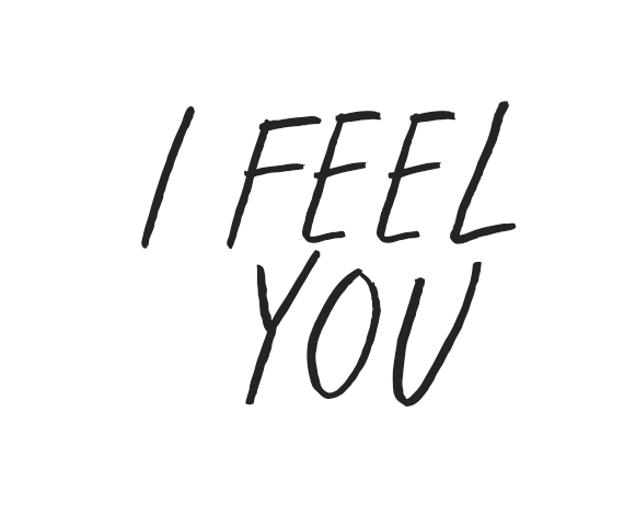 I Feel You Sticker by chicanddarling for iOS & Android | GIPHY