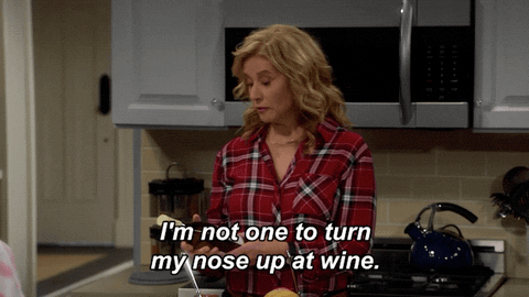 Nancy Travis Drink GIF by Last Man Standing - Find & Share on GIPHY