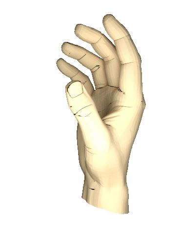 Hand Sticker by badblueprints for iOS & Android | GIPHY