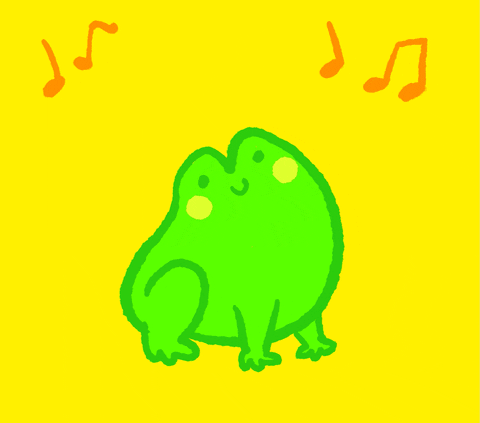 Dancing Frog Animated Gif