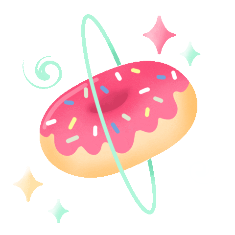 Hungry Space Sticker by Milli-Jane for iOS & Android | GIPHY