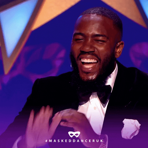 Happy Man GIF by The Masked Singer UK & The Masked Dancer UK - Find ...