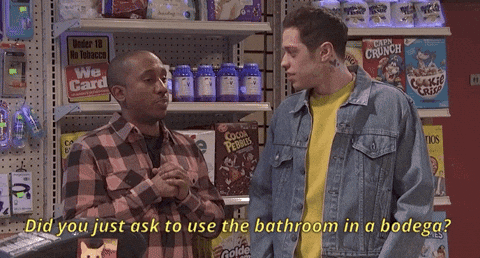 Did-you-just-ask-to-usr-the-bathroom-in-a-bodega GIFs - Get the best ...