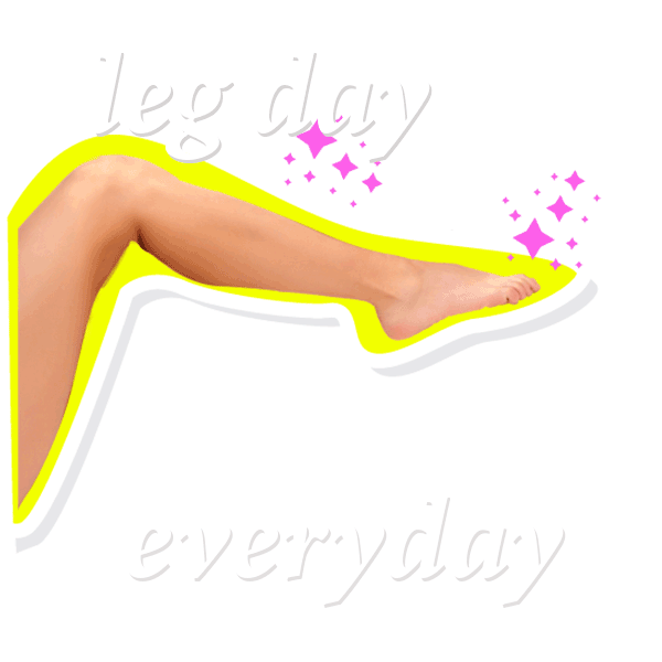 Legs Leg Day Sticker by Rukus Cycling Studios for iOS & Android | GIPHY