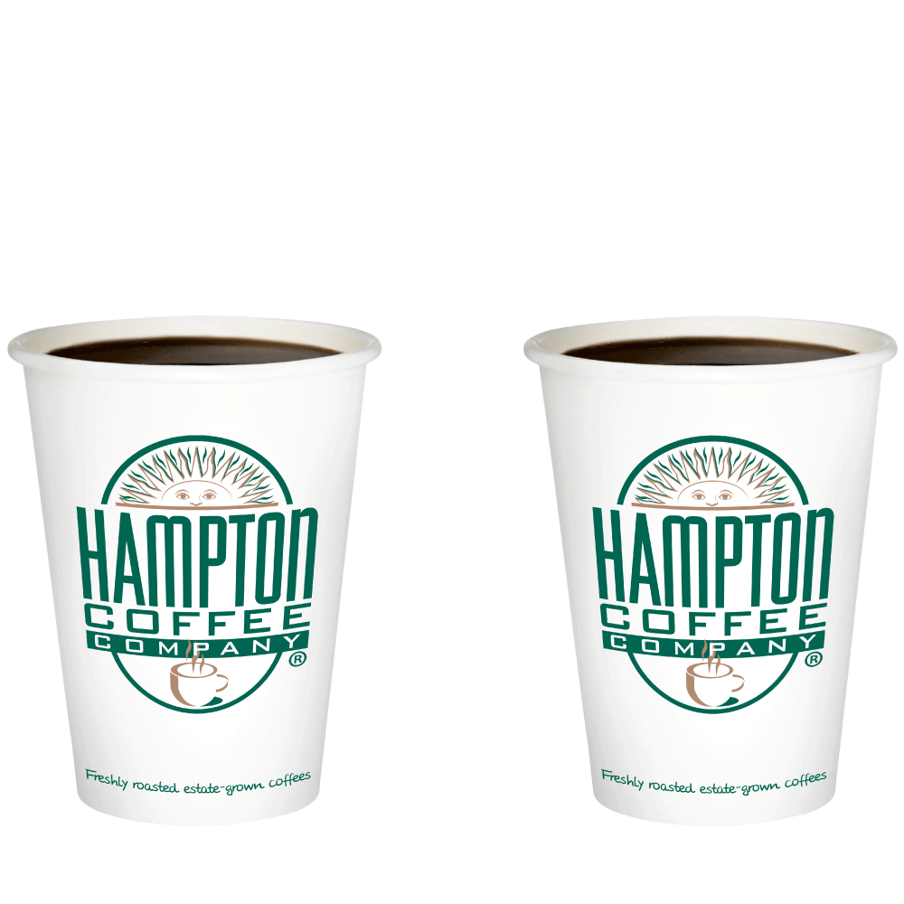 Coffee Cheers Sticker by HamptonCoffeeCompany for iOS & Android | GIPHY