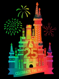 Walt Disney Castle Logo Gif