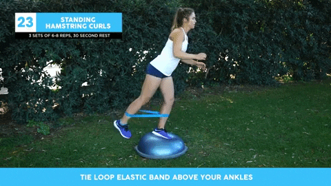 Standing Hamstring Curls GIFs - Get the best GIF on GIPHY