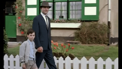 Father And Son Hello GIF by Arrow Academy - Find & Share on GIPHY