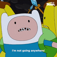 Adventure Time Blushing Gif