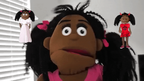 Bad Influence Help GIF by Fluffy Friends - Find & Share on GIPHY