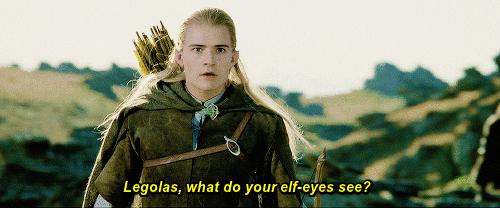 Legolas Reaction Gif