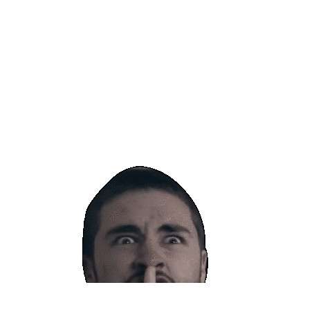 Shush Shut Up Sticker by Film Riot for iOS & Android | GIPHY