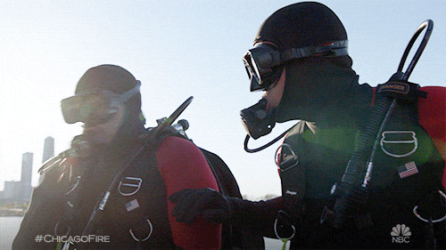 Scuba Diving GIF by One Chicago - Find & Share on GIPHY